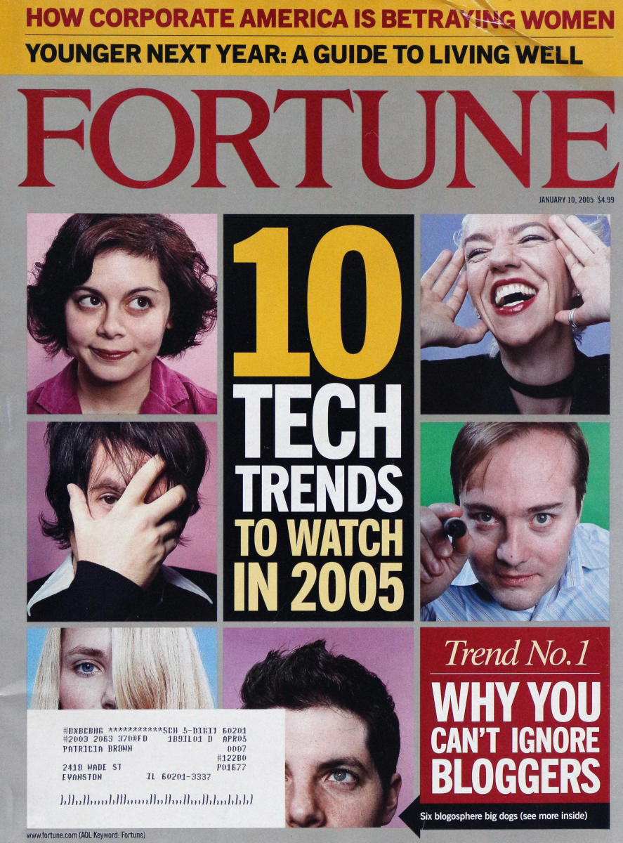 Fortune | January 10, 2005 at Wolfgang's