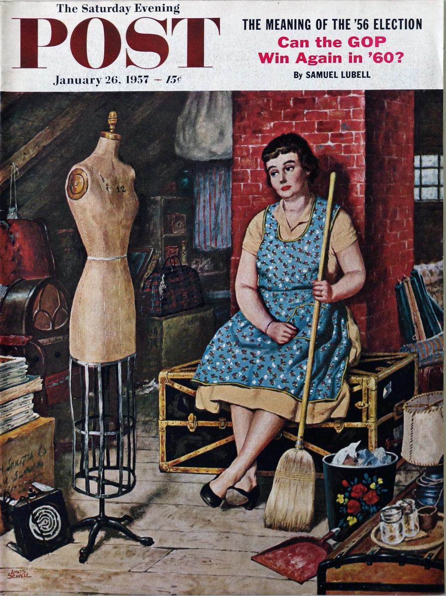 The Saturday Evening Post | January 26, 1957 at Wolfgang's
