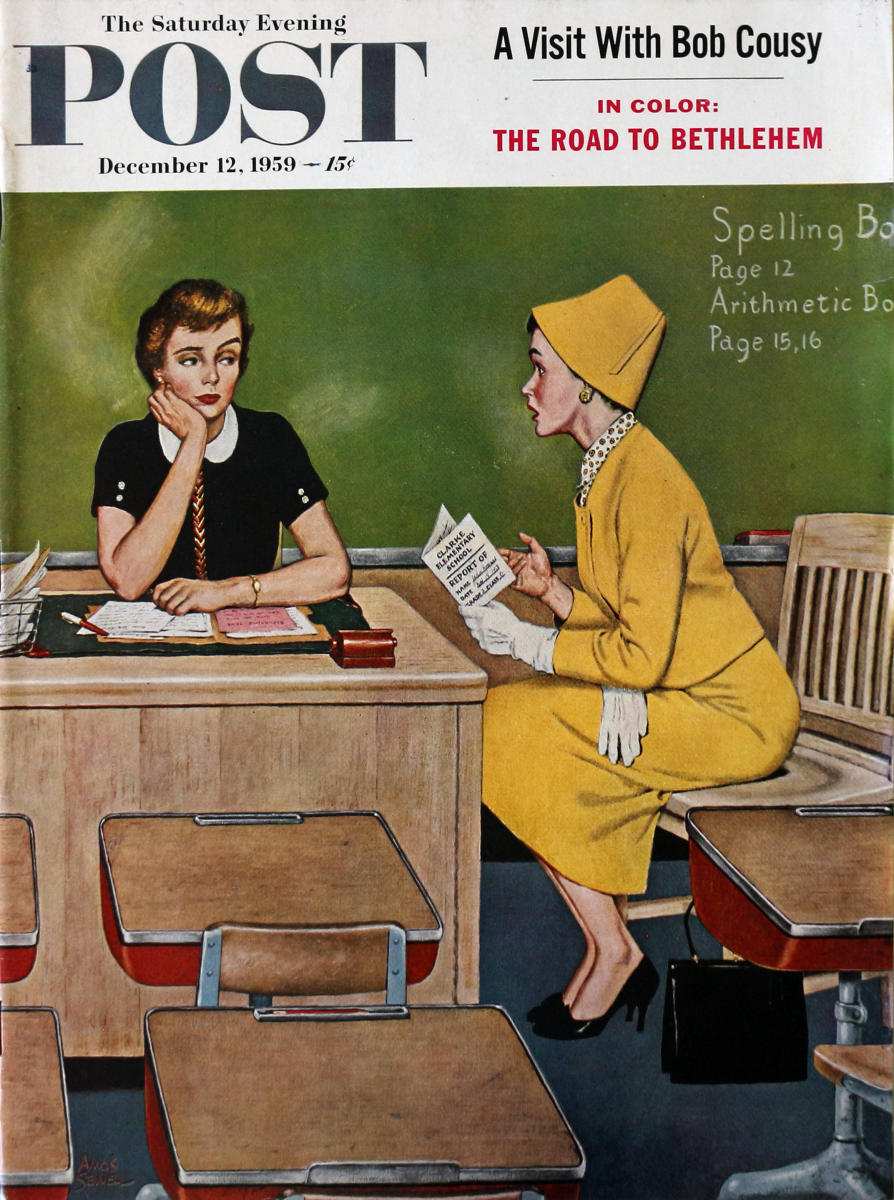 The Saturday Evening Post | December 12, 1959 at Wolfgang's