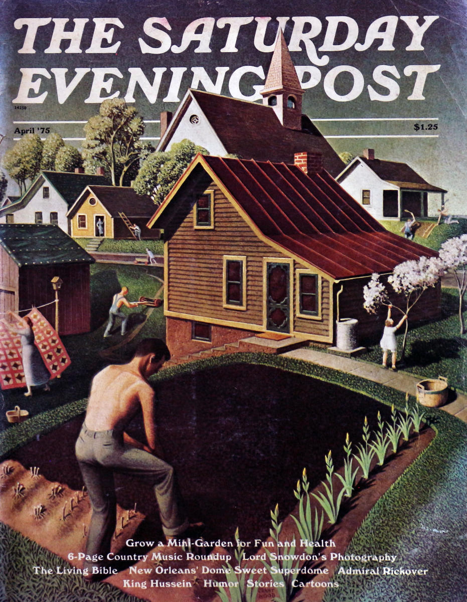 The Saturday Evening Post | April 1975 at Wolfgang's
