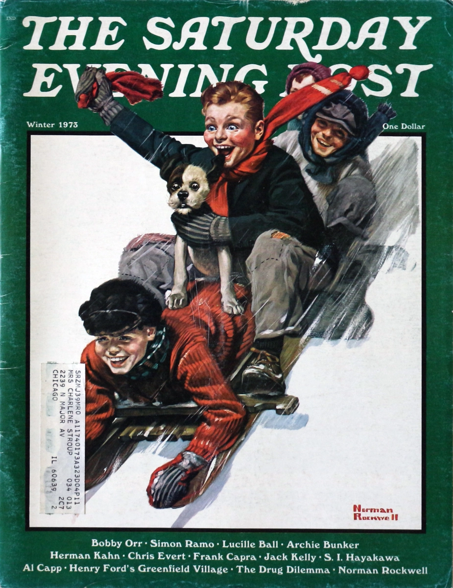 The Saturday Evening Post | December 1973 at Wolfgang's