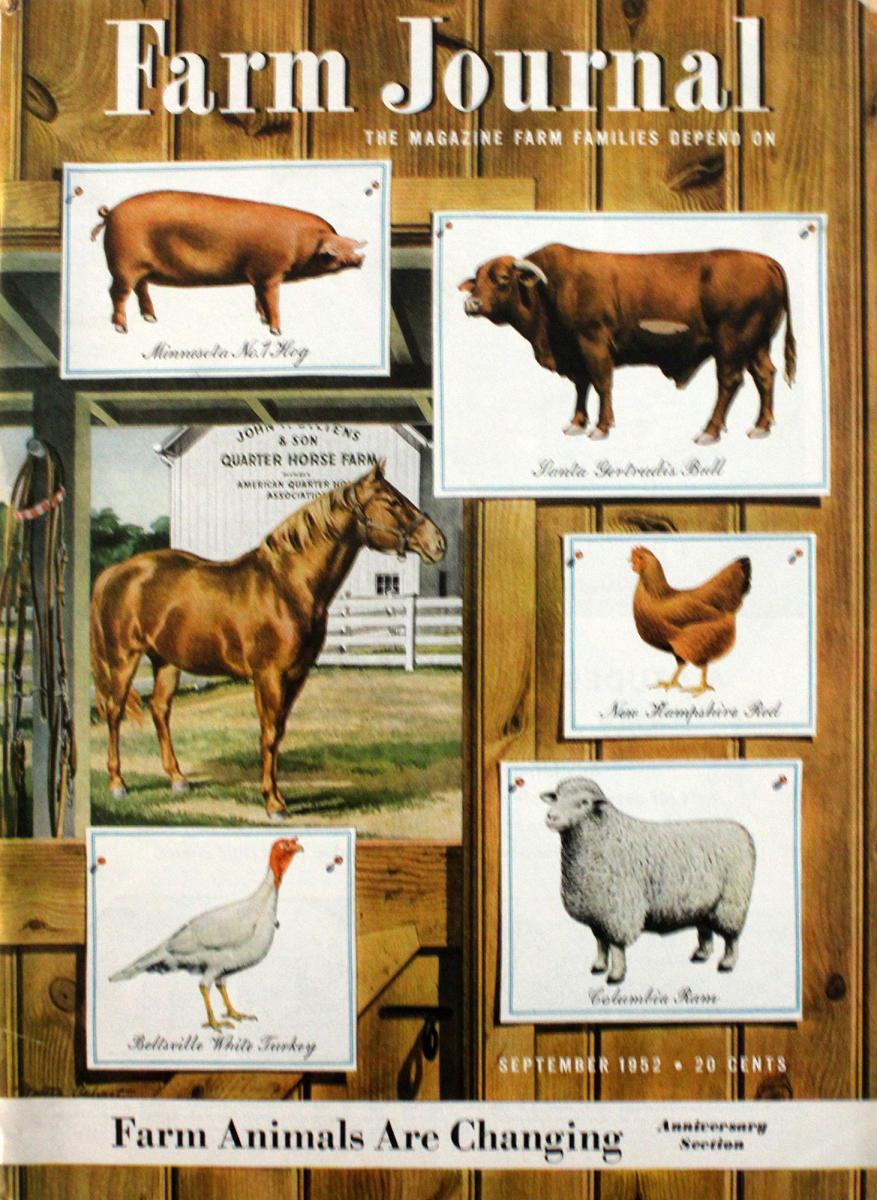 Farm Journal | September 1952 at Wolfgang's