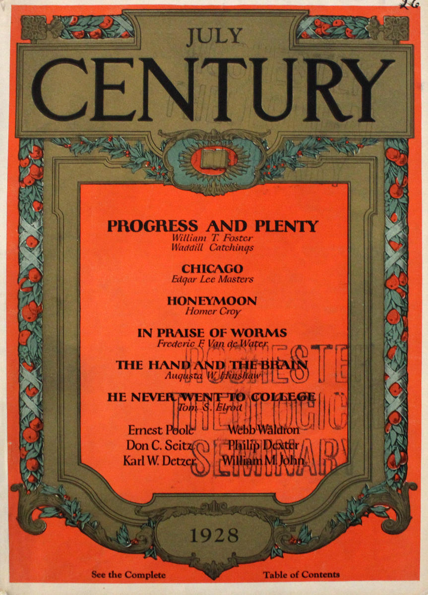 Century | July 1928 at Wolfgang's
