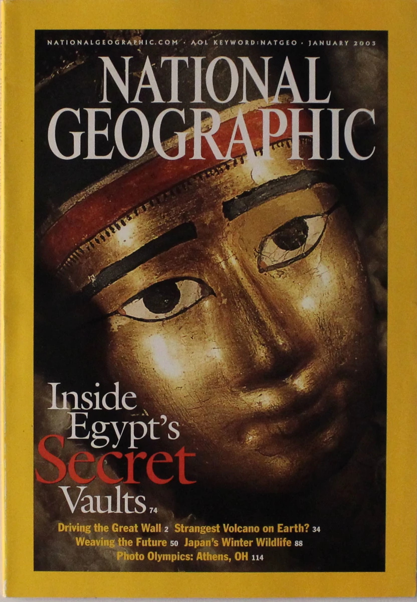 National Geographic | January 2003 at Wolfgang's