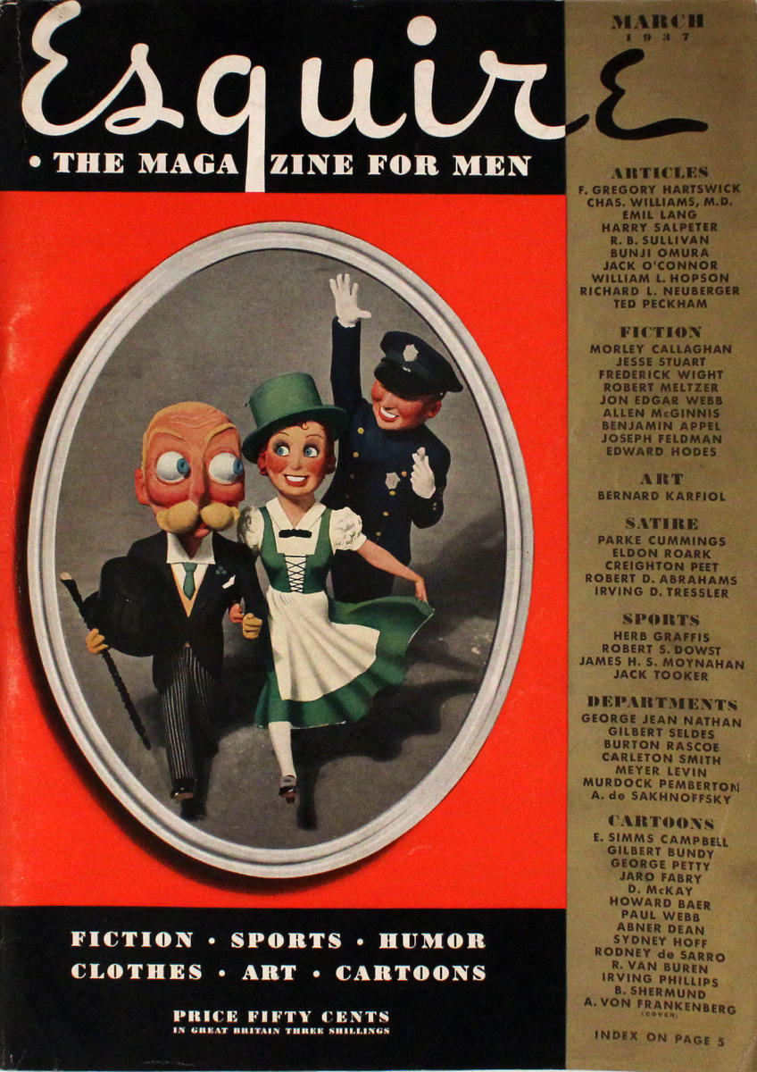 Esquire | March 1937 at Wolfgang's