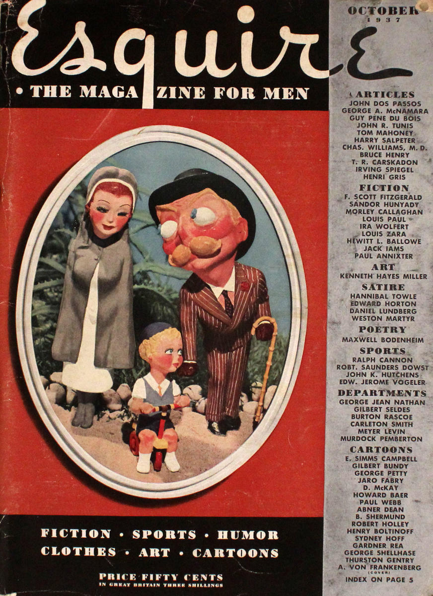Esquire | October 1937 at Wolfgang's