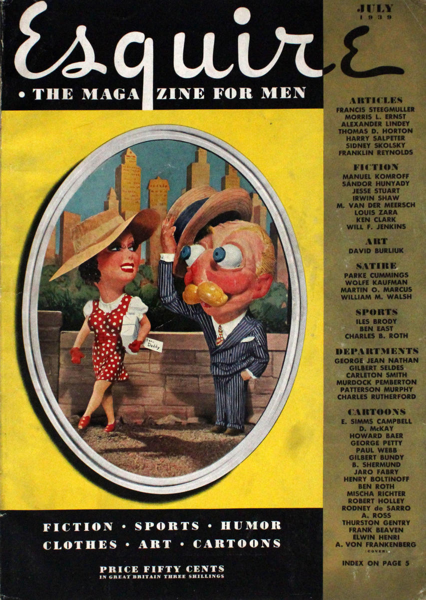 Esquire | July 1939 at Wolfgang's