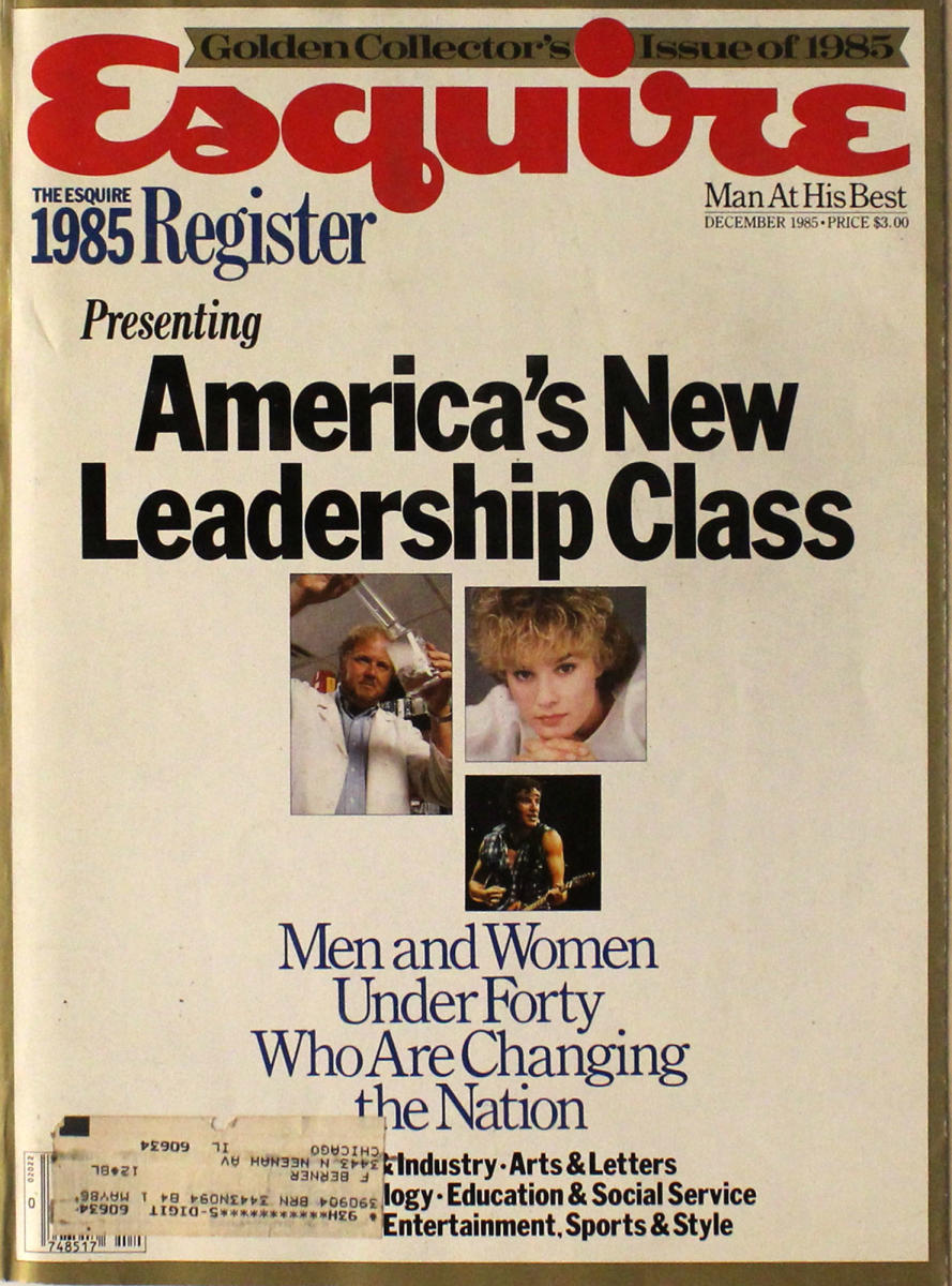 Esquire | December 1985 at Wolfgang's