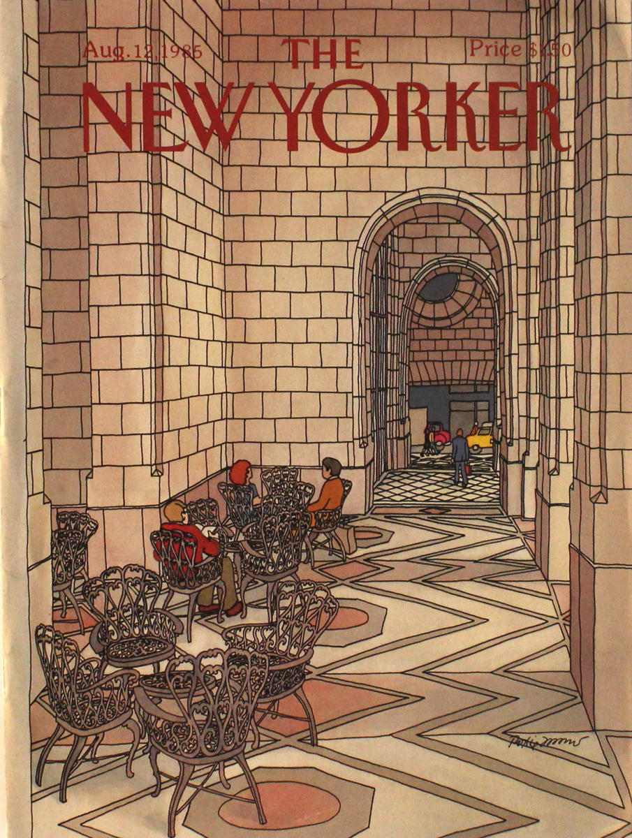 The New Yorker | August 12, 1985 at Wolfgang's