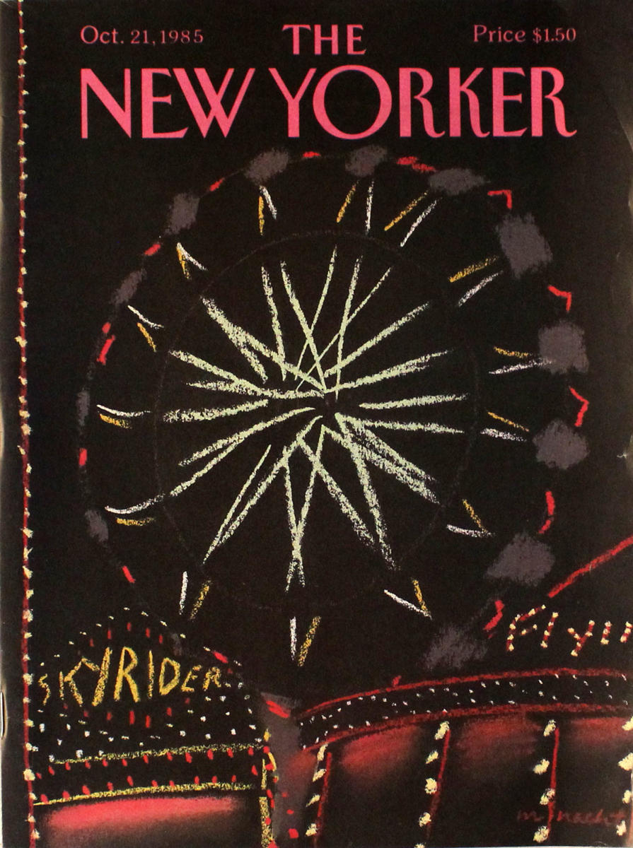 The New Yorker | October 21, 1985 at Wolfgang's