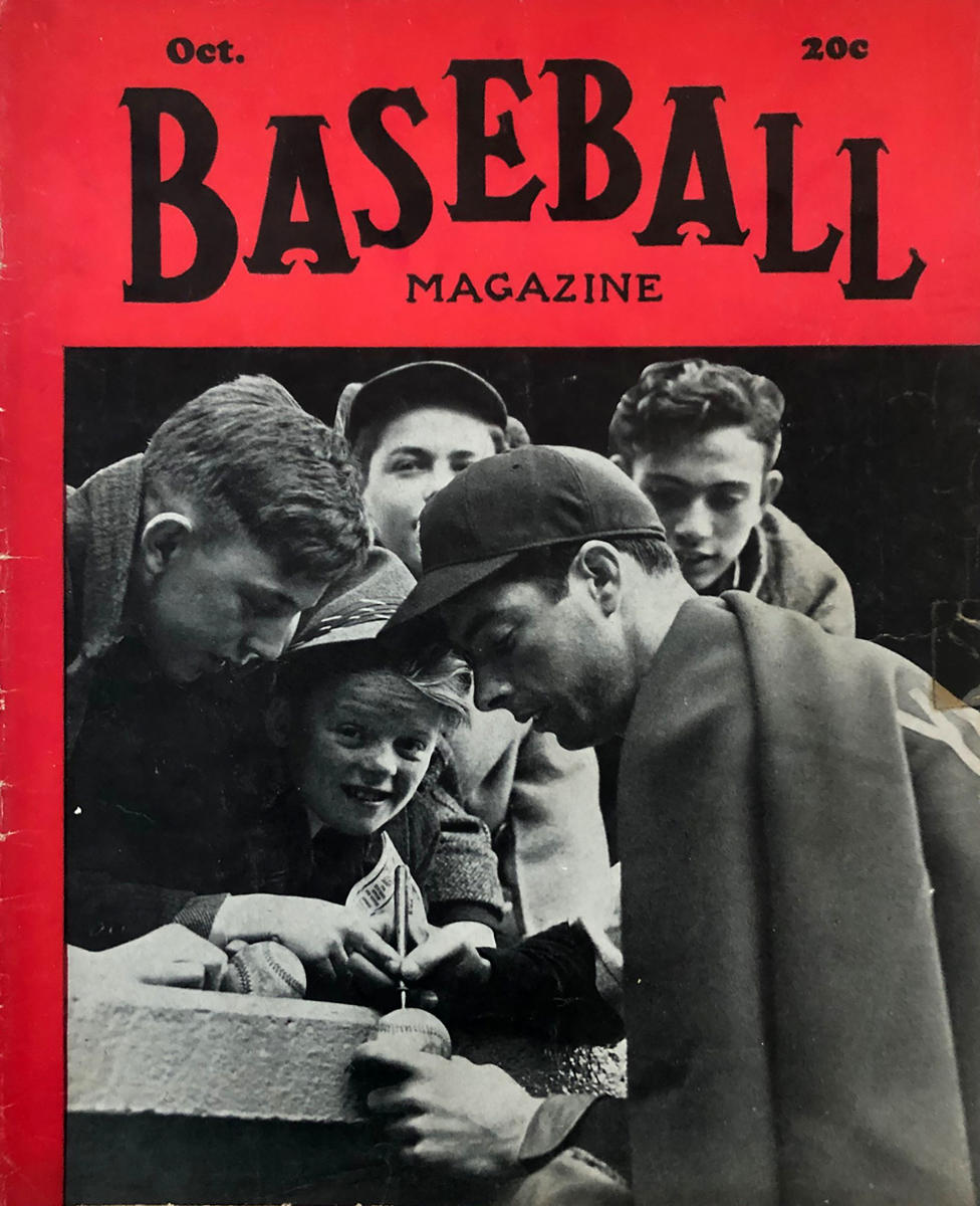 Baseball | October 1940 at Wolfgang's