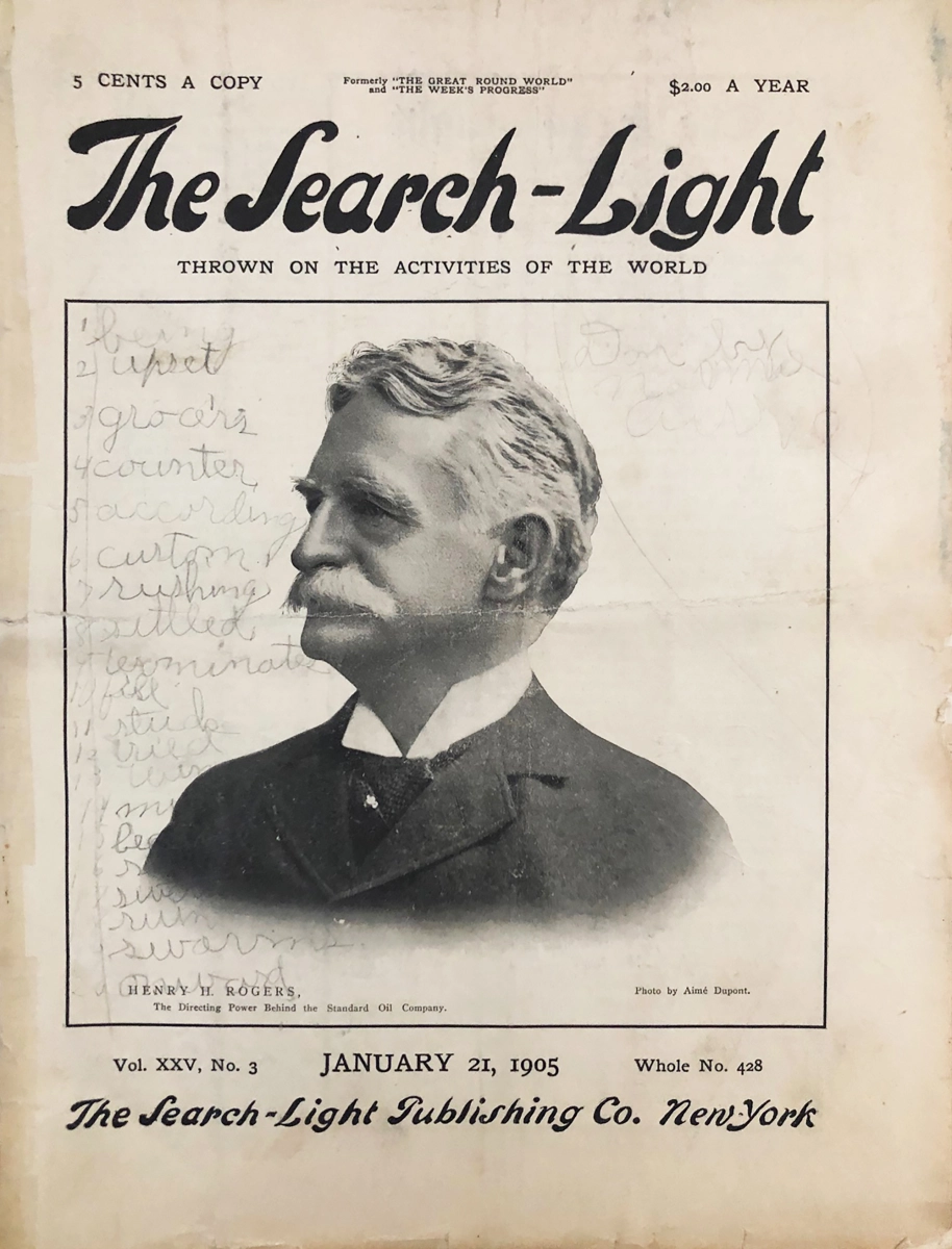 The Search-Light | January 21, 1905 at Wolfgang's