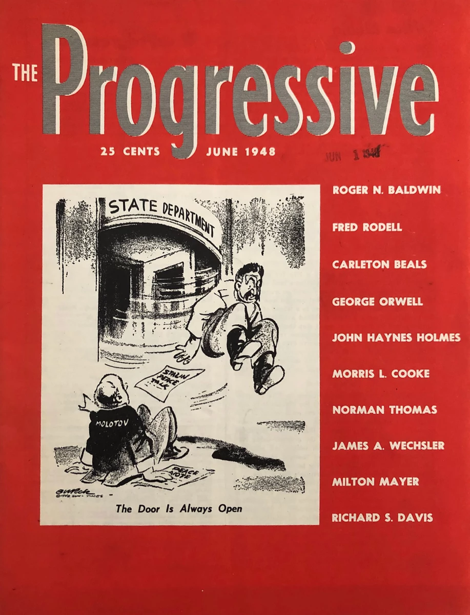 The Progressive | June 1948 at Wolfgang's
