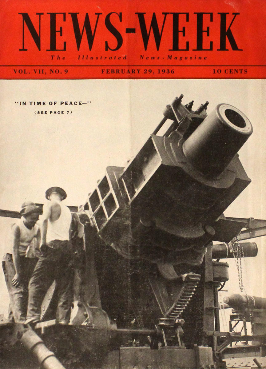 Newsweek | February 29, 1936 at Wolfgang's