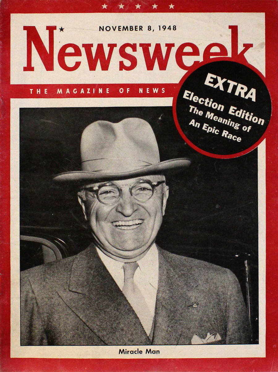 Newsweek Extra Election Edition | November 11, 1948 at Wolfgang's