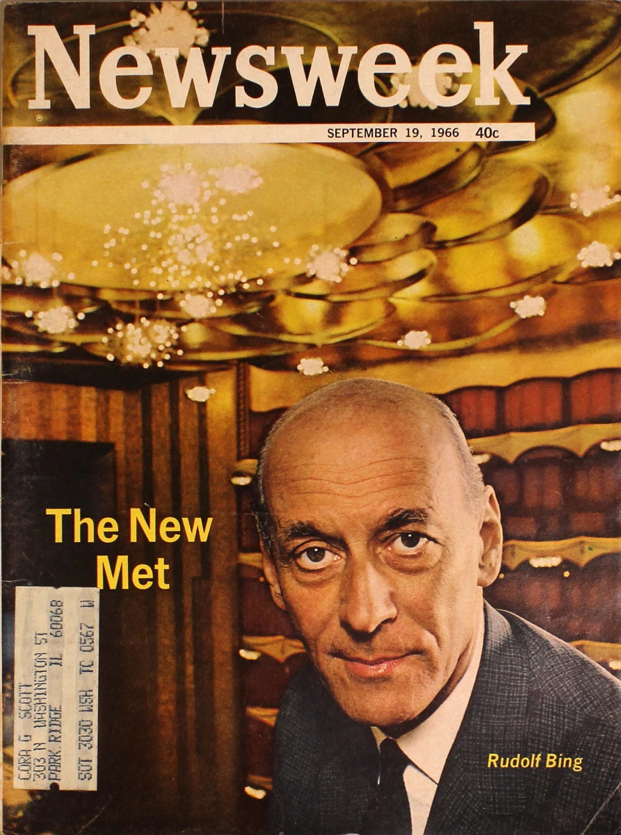 Newsweek | September 19, 1966 at Wolfgang's