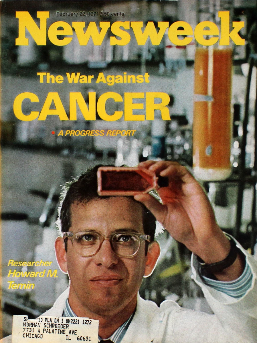 Newsweek | February 22, 1971 at Wolfgang's