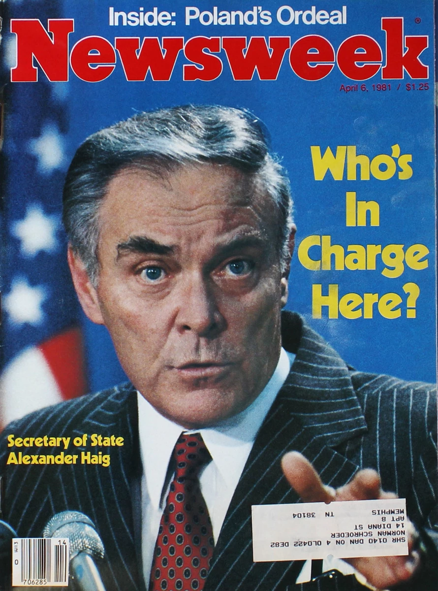 Newsweek | April 6, 1981 at Wolfgang's