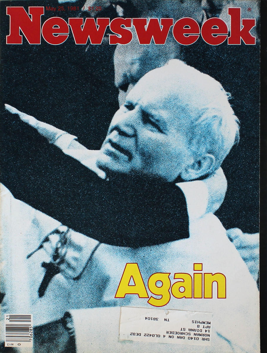 Newsweek | May 25, 1981 at Wolfgang's