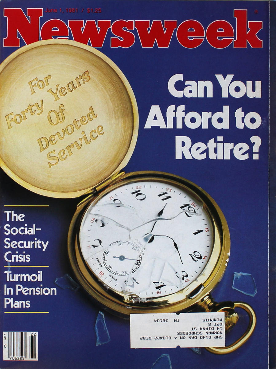Newsweek | June 1981 at Wolfgang's