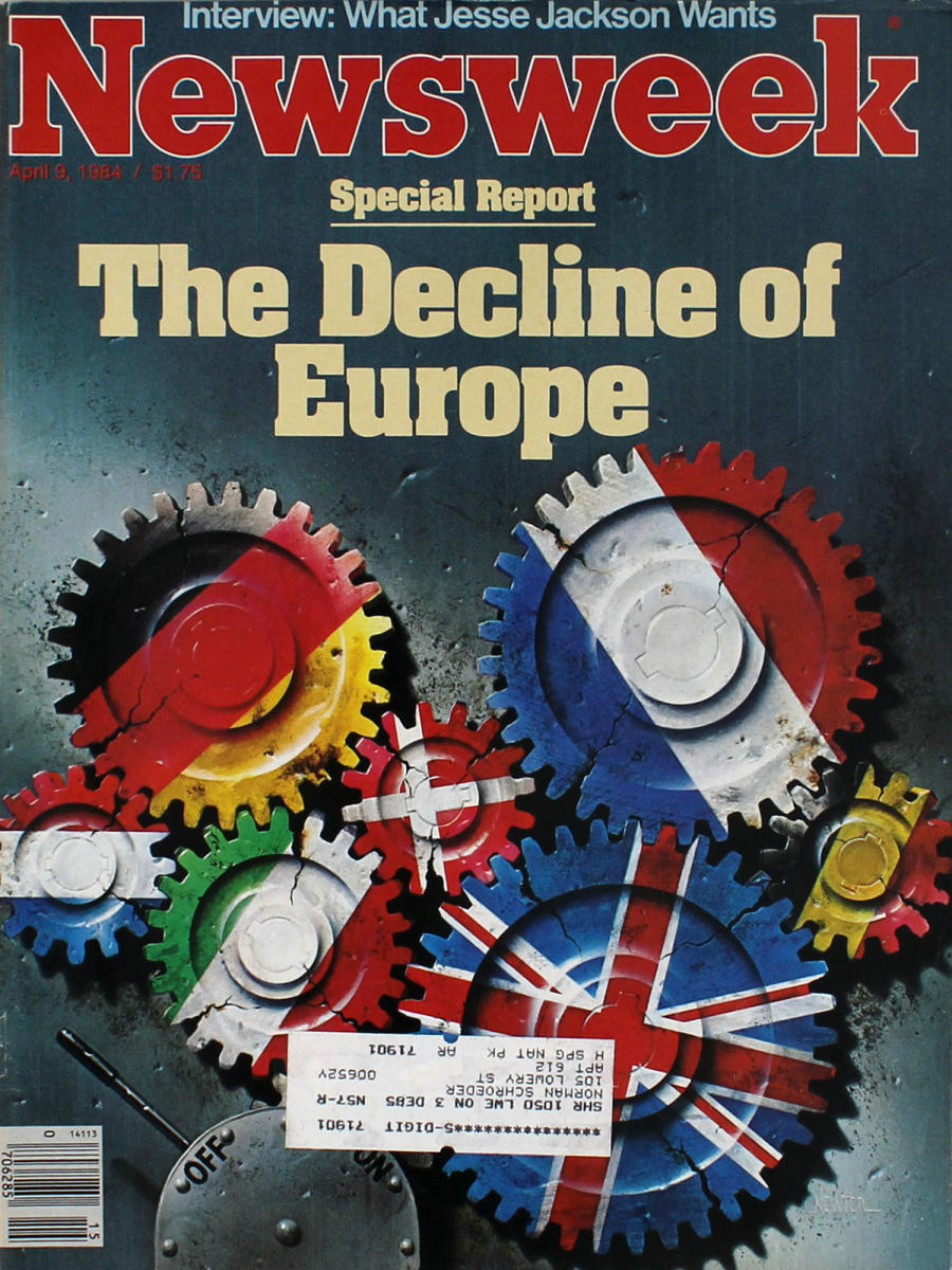 Newsweek | April 9, 1984 at Wolfgang's