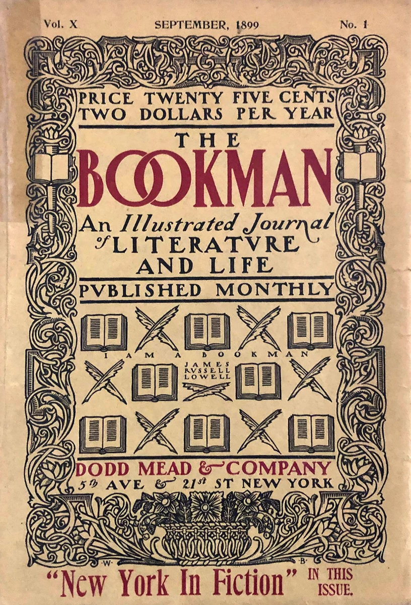 The Bookman | September 1899 at Wolfgang's