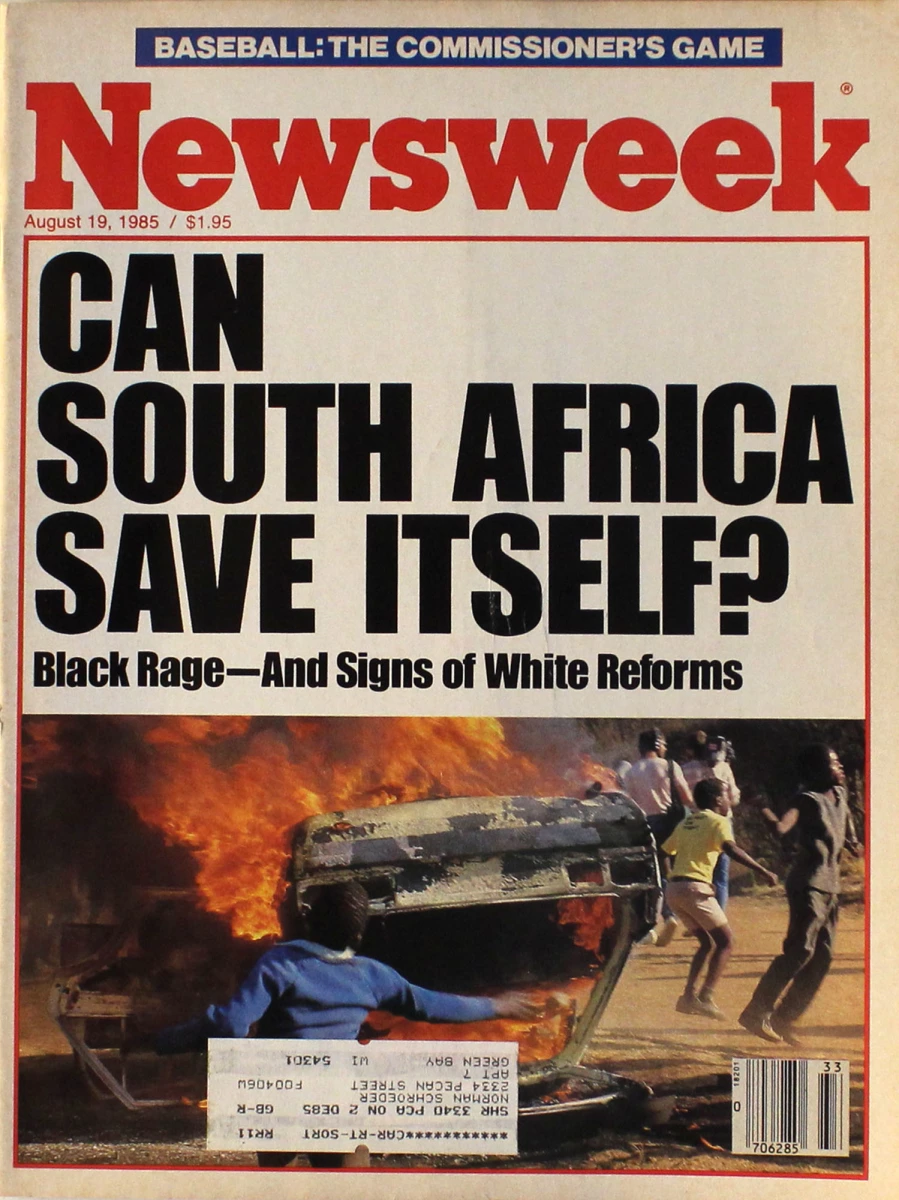 Newsweek | August 19, 1985 at Wolfgang's