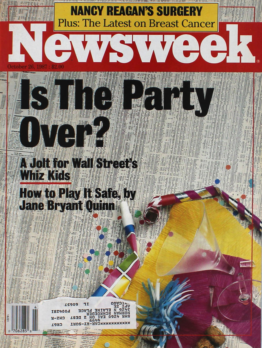 Newsweek | October 26, 1987 at Wolfgang's