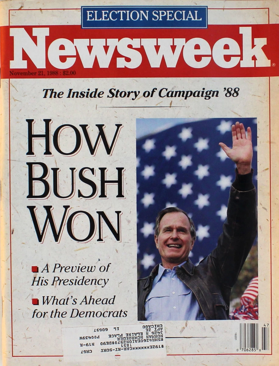 Newsweek | November 21, 1988 at Wolfgang's
