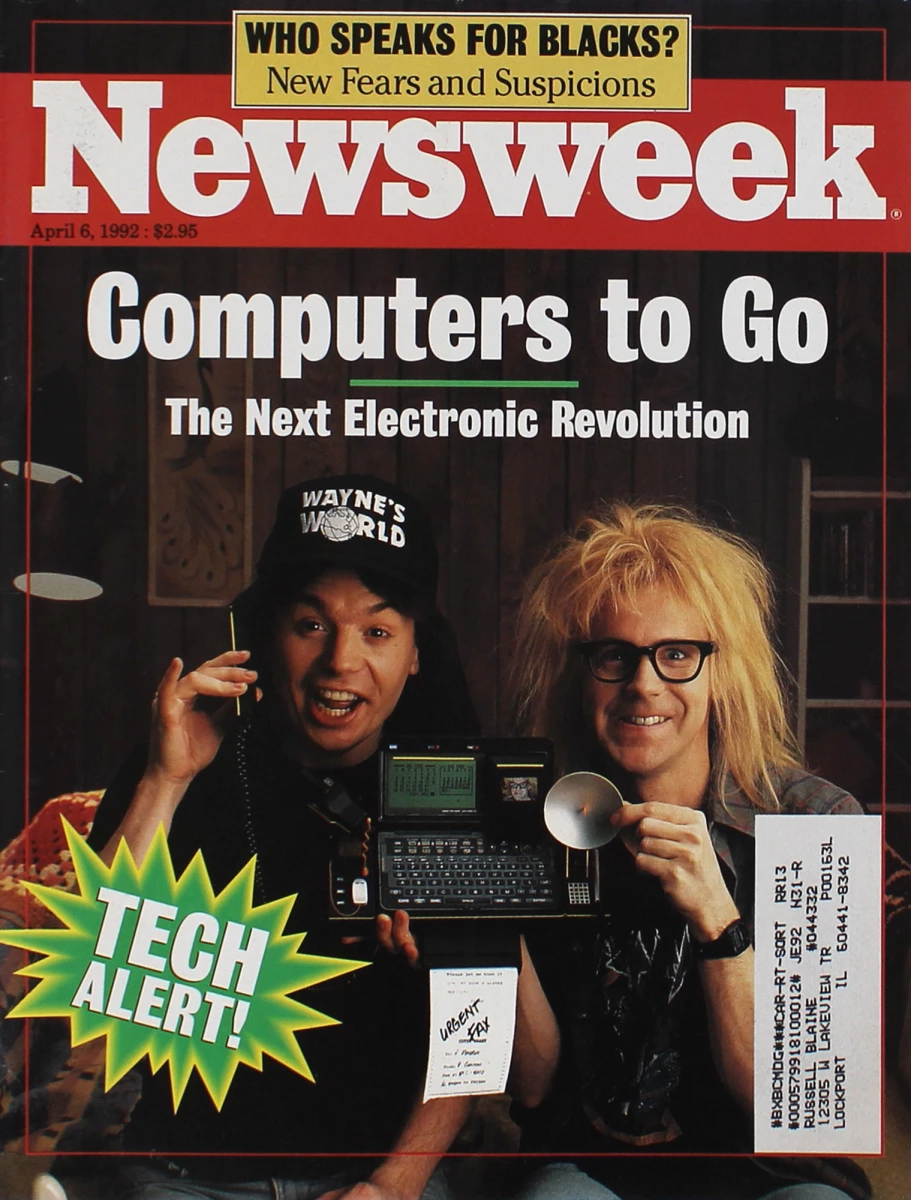 Newsweek | April 6, 1992 at Wolfgang's