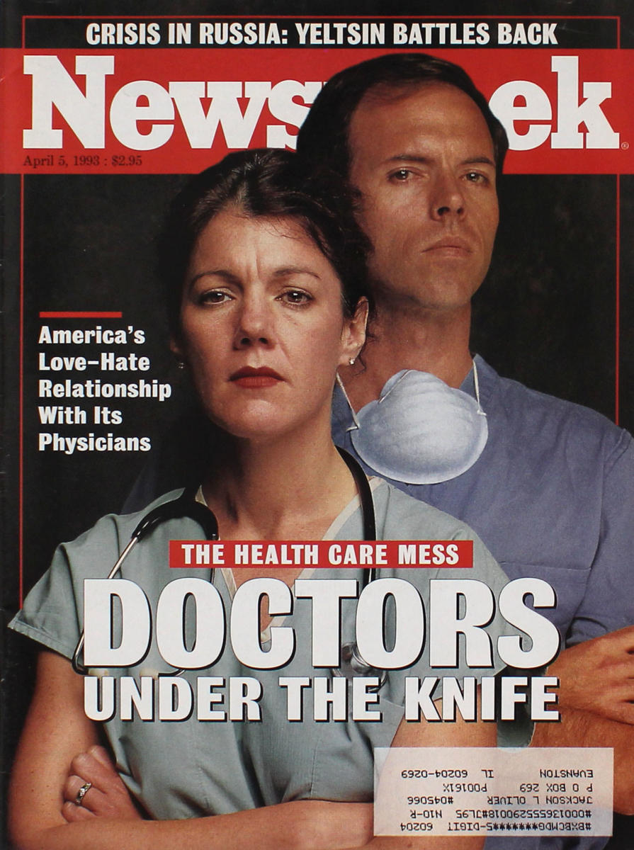 Newsweek | April 5, 1993 at Wolfgang's