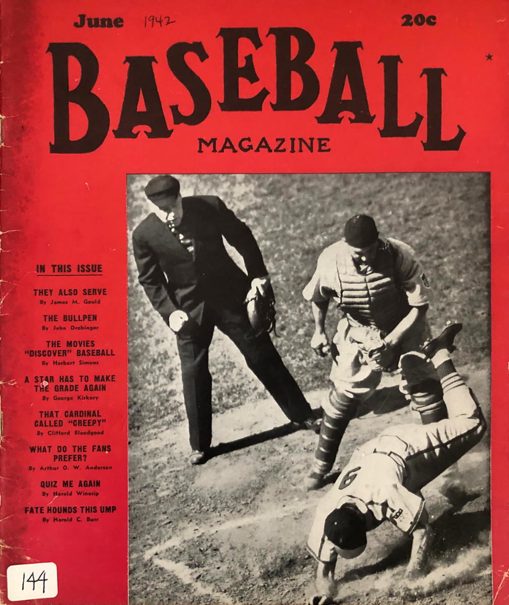 Baseball | June 1942 at Wolfgang's
