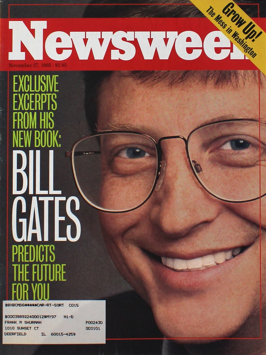Newsweek | November 27, 1995 at Wolfgang's