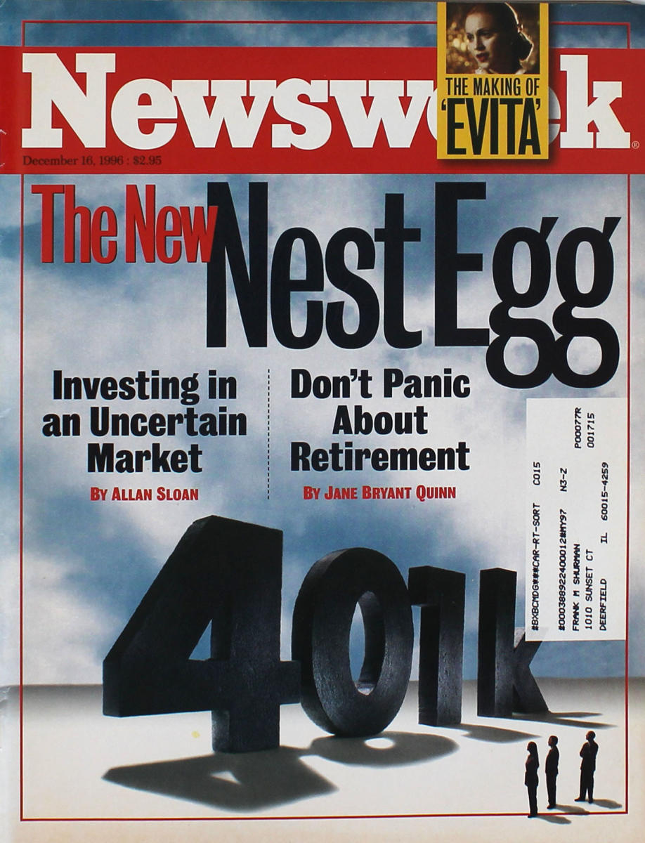Newsweek | December 16, 1996 at Wolfgang's