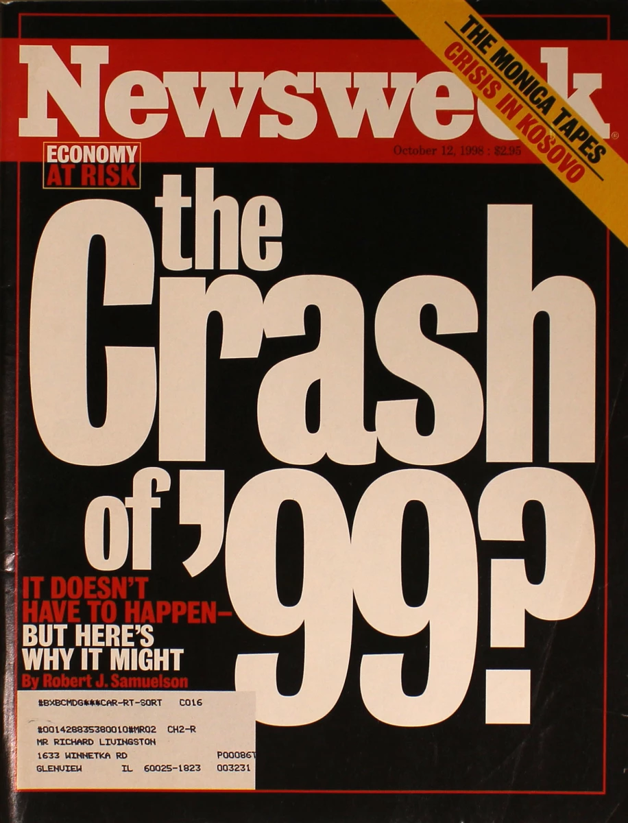 Newsweek | October 12, 1998 at Wolfgang's