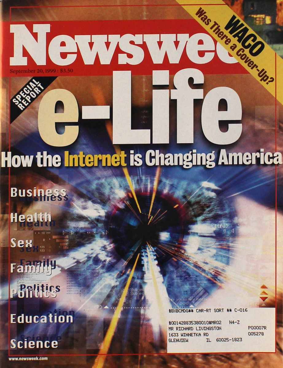 Newsweek | September 20, 1999 at Wolfgang's