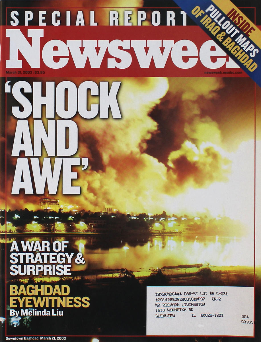 Newsweek | March 31, 2003 at Wolfgang's
