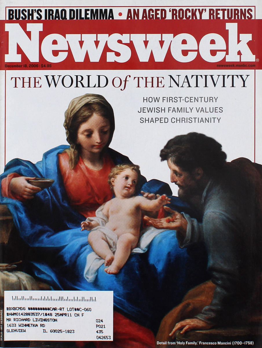 Newsweek | December 18, 2006 at Wolfgang's