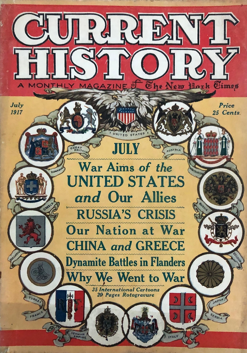 Current History | July 1917 at Wolfgang's