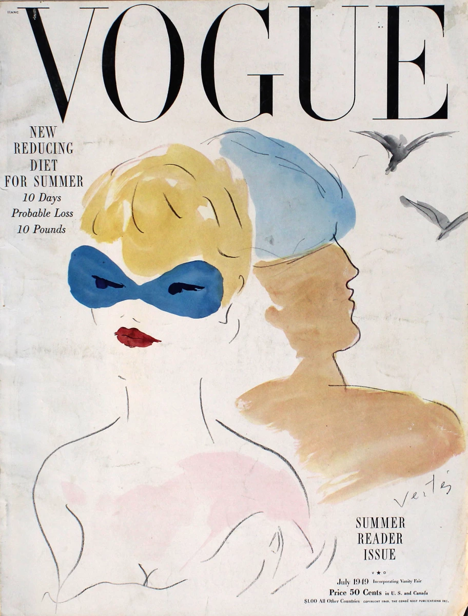 Vogue Summer Reader | July 1949 at Wolfgang's