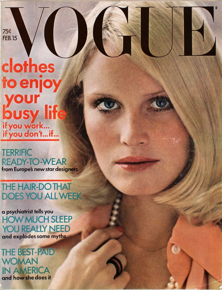 Vogue | February 15, 1972 at Wolfgang's