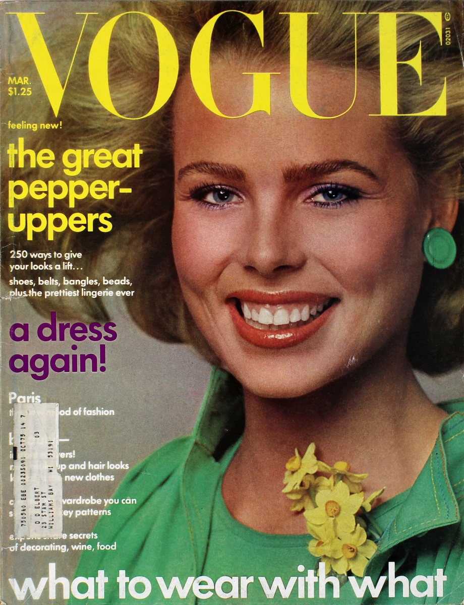 Vogue | March 1975 at Wolfgang's