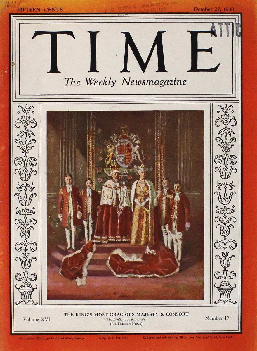Time | October 27, 1930 at Wolfgang's