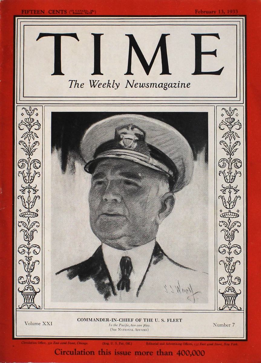 Time | February 13, 1933 at Wolfgang's