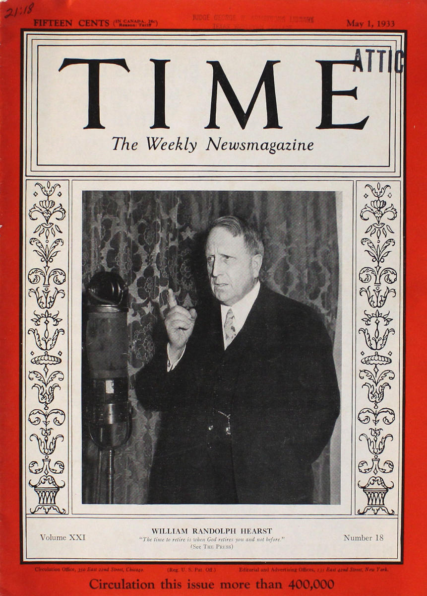Time | May 1933 at Wolfgang's