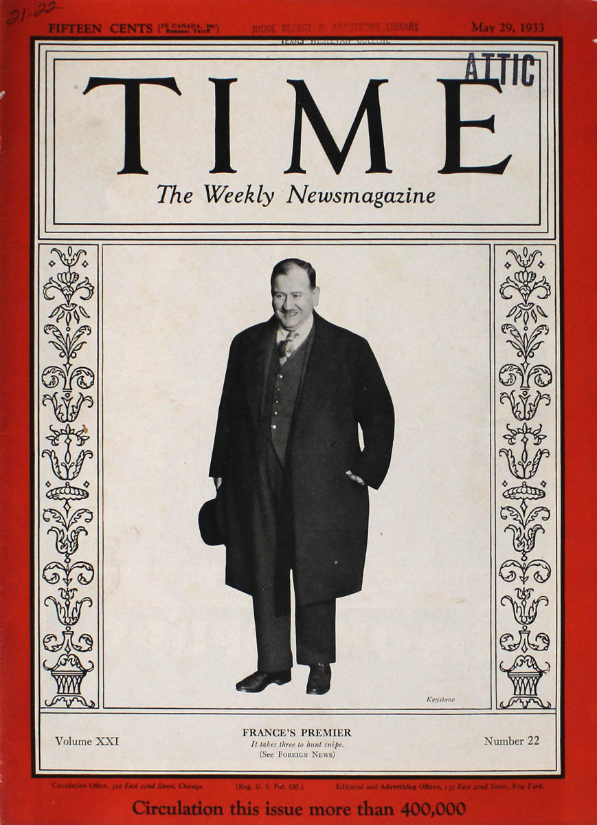Time | May 29, 1933 at Wolfgang's