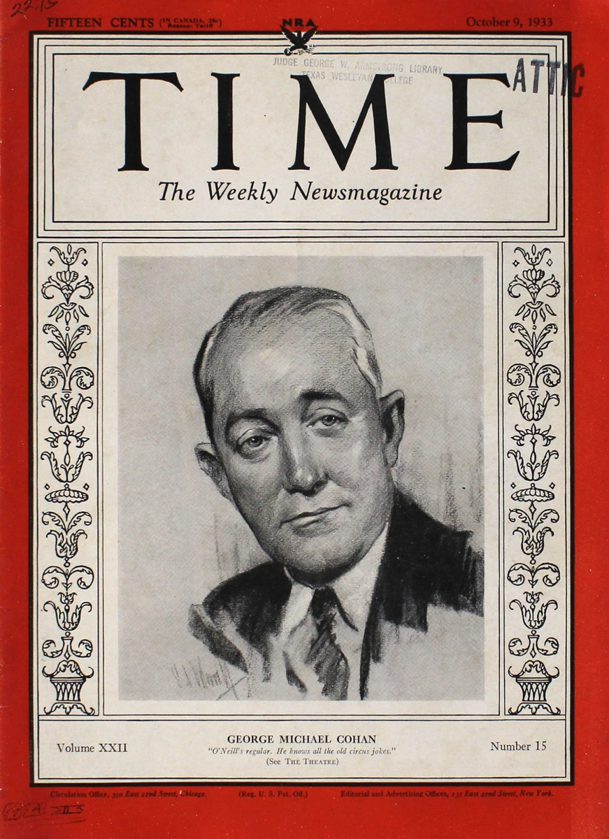 Time | October 9, 1933 at Wolfgang's