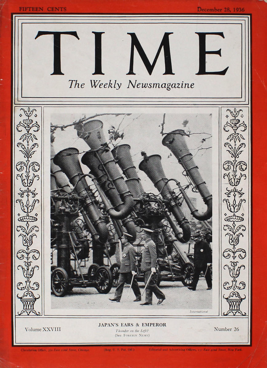 Time | December 28, 1936 at Wolfgang's