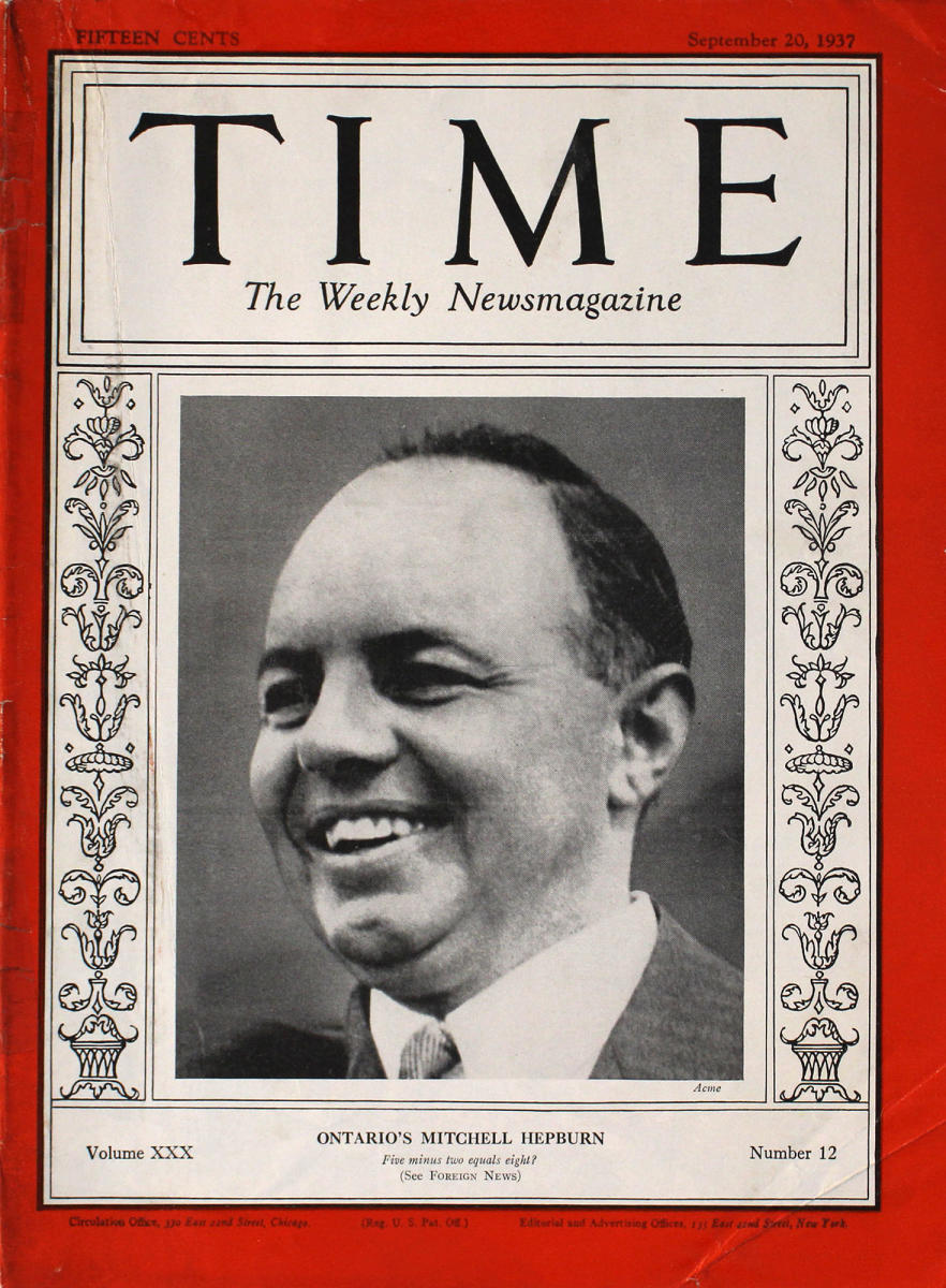Time | September 20, 1937 at Wolfgang's
