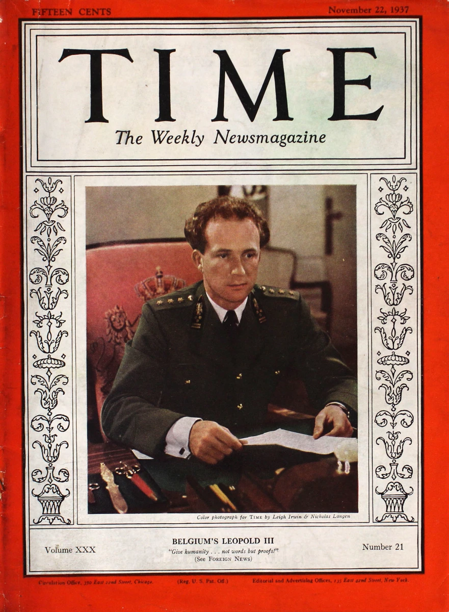 Time | November 22, 1937 at Wolfgang's